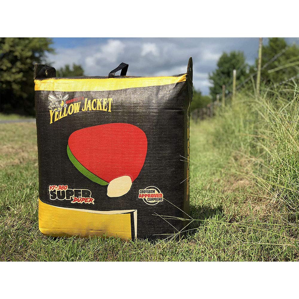 Morrell Super Duper Field Point Bow Targets Archery Block Bag for High Speed Compound Bows and Crossbows Outdoor Target Practice, Yellow