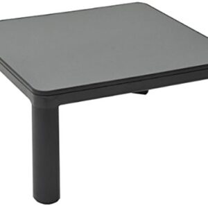 YAMAZEN ESK-75-B Casual Kotatsu Japanese Heated Table 75x75 cm Black