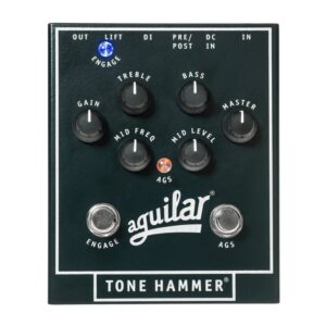 aguilar tone hammer bass eq effect pedal