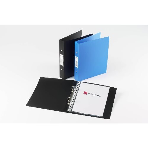 Rexel Budget 2 Ring Binder A5, Blue