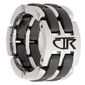 J118 - CTR RING Stainless Steel and Ceramic "Fuzion Link Wide" - J118 (8)