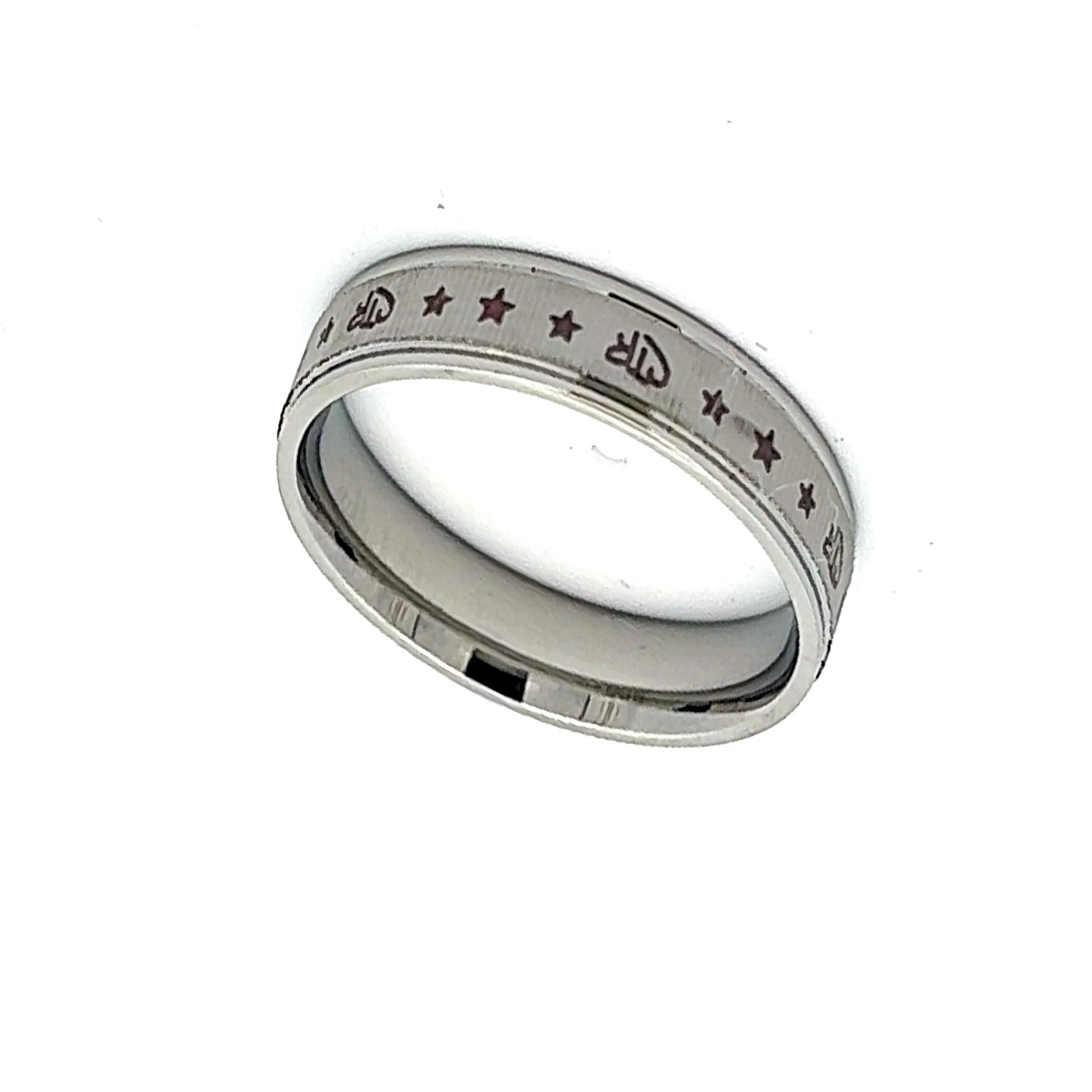 J126 Size 7 Choose The Right Stainless Steel Ring Mormon One Moment In Time LDS CTR