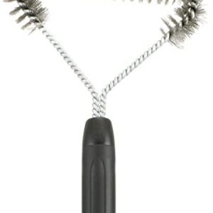 Weber 3-Sided Grill Brush, 12 Inch, Black