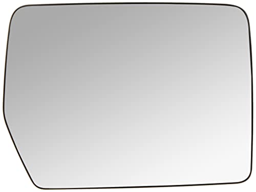 Fit System 30194 Passenger Side Heated Mirror Glass w/Backing Plate, Ford F150, Lincoln Mark LT, 6 13/16" x 9 1/8" x 10 1/2" (w/o Blind Spot)