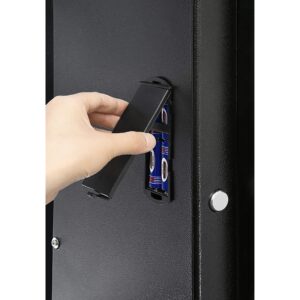 7501 Paragon Lock & Safe Electronic 5 Gun Rifle Safe 4.26cf Gun Cabinet for Firearms