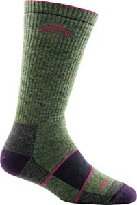 darn tough vermont merino wool boot socks full cushion moss heather md (us 7.5-9.5)