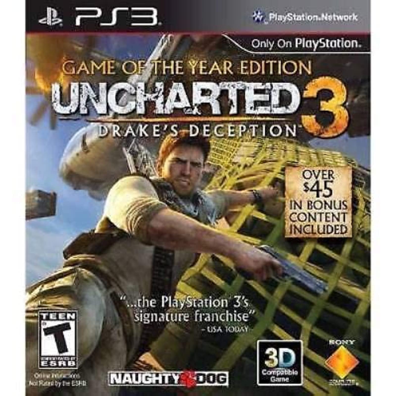 PS3 Uncharted 3 GOTY