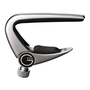 g7th newport classical capo, silver (g7npclsl)