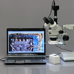 AmScope MU800 8.0MP Digital Microscope Camera for Still and Video Images, 40x Magnification, 0.5x Reduction Lens, Eye Tube or C-Mount, USB 2.0 Output, Includes Software