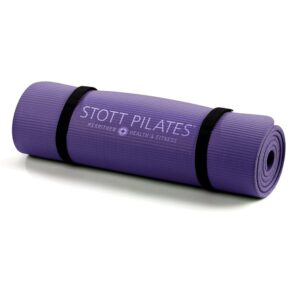 stott pilates pilates express mat (deep violet) 0.4 inch / 10 mm