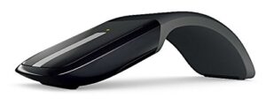 microsoft pl2 arc touch mouse en/xc/xd/xx hardware - black (rvf-00053)