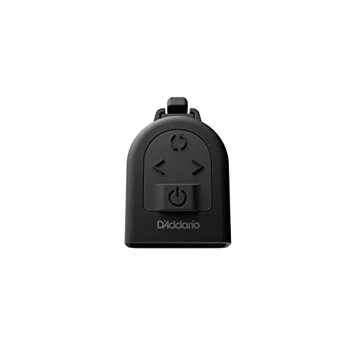 D'Addario Accessories Guitar Tuner - Micro Headstock Tuner - Tuner for Acoustic Guitar, Electric Guitar, Bass Guitar, Mandolin, Banjo, Ukelele - Compact & Discrete - Clip On - 2 Pack