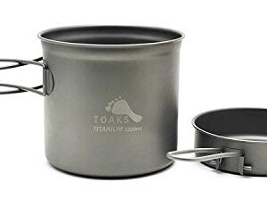 TOAKS Titanium 1100ml Pot with Pan