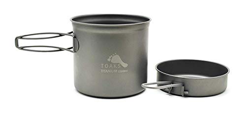 TOAKS Titanium 1100ml Pot with Pan