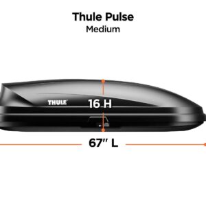 Thule 614 Pulse Rack, Medium, Black