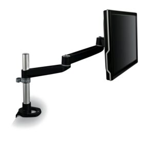 3m dual-swivel monitor arm, black (ma140mb)