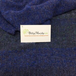 Biddy Murphy Irish 100% Soft Lambswool Pashmina Shawl & Wrap for Women, Mountain Blue