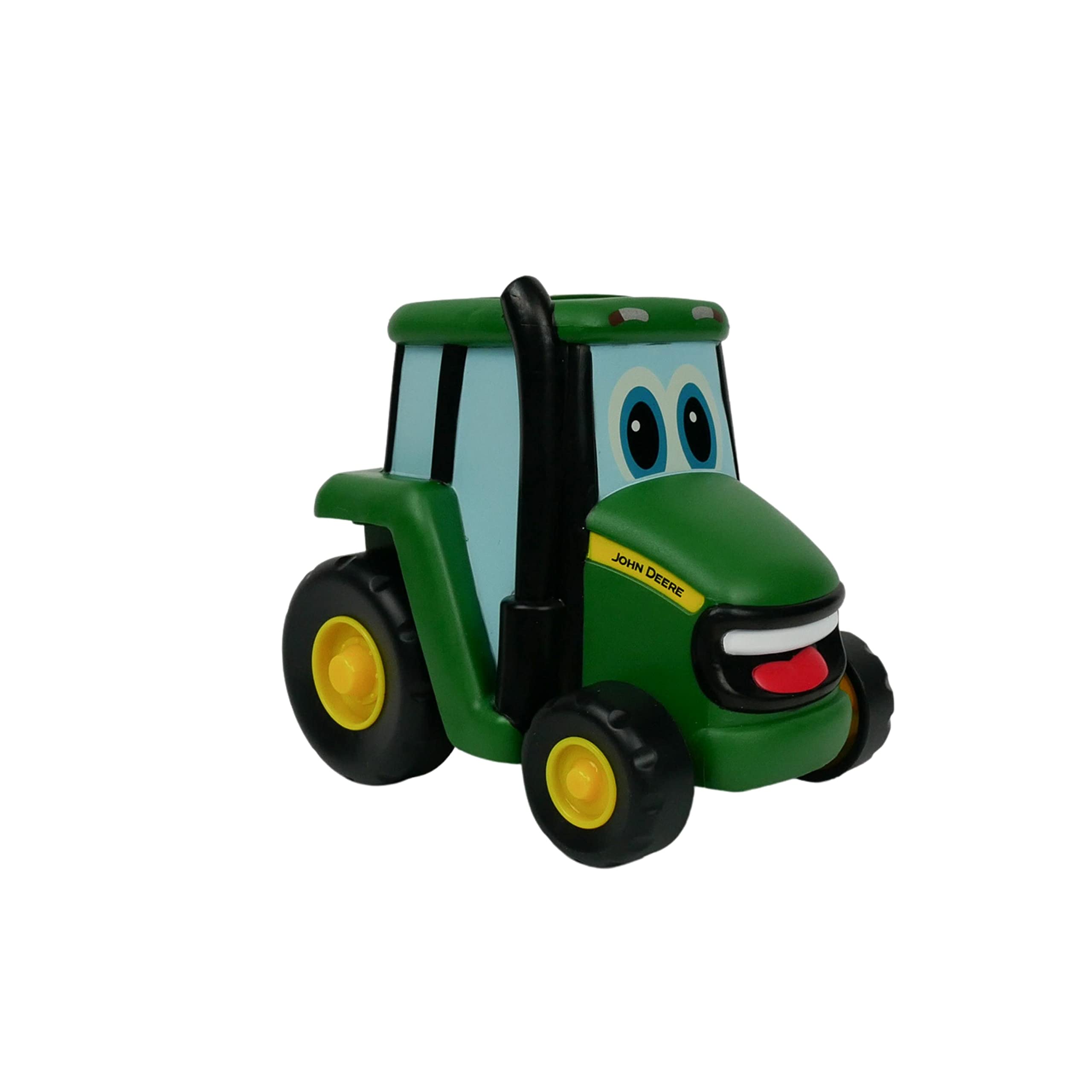 John Deere Johnny Push N Roll Toy Tractor, Ages 18 Months and Up, unisex-children