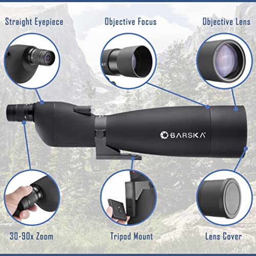 Barska 30-90x90 Waterproof Colorado Spotter Scope and Tripod