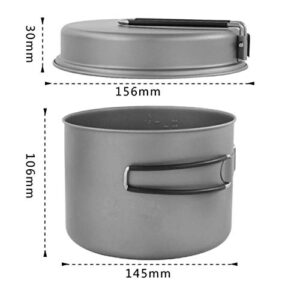 TOAKS Titanium 1600ml Pot with Pan