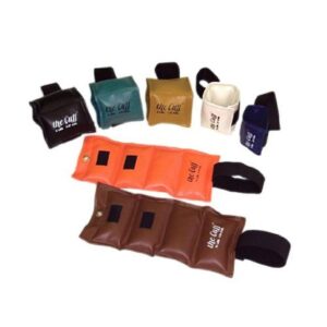 the cuff deluxe ankle and wrist weight, 7 piece set