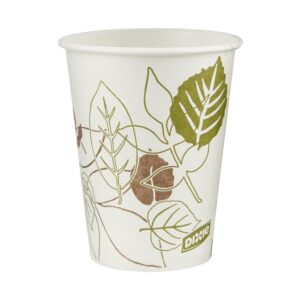 Dixie 2338PATH Pathways Paper Hot Cups, 8oz (Case of 1000)