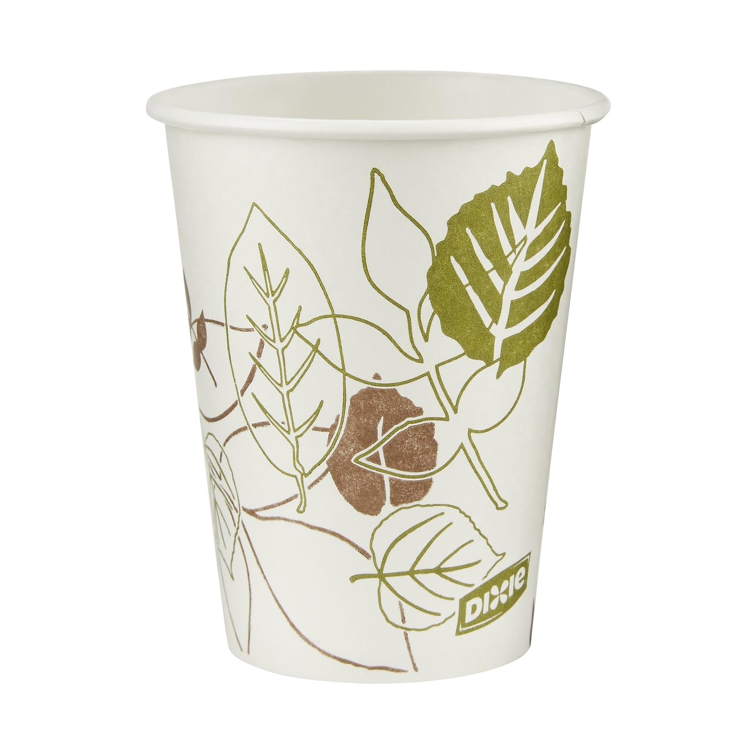 Dixie 2338PATH Pathways Paper Hot Cups, 8oz (Case of 1000)