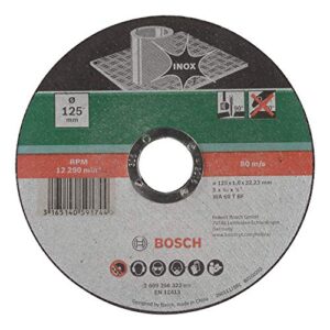 bosch 2609256322 inox straight cutting disc