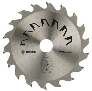 bosch 2609256853 precision circular saw blade with 36 teeth / carbide / clean cut / 150 mm diameter bore with 20 / 16 mm reduction ring / 2.5 mm cutting width