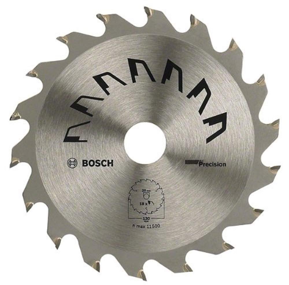 Bosch 2609256853 Precision Circular Saw Blade with 36 Teeth / Carbide / Clean Cut / 150 mm Diameter Bore with 20 / 16 mm Reduction Ring / 2.5 mm Cutting Width