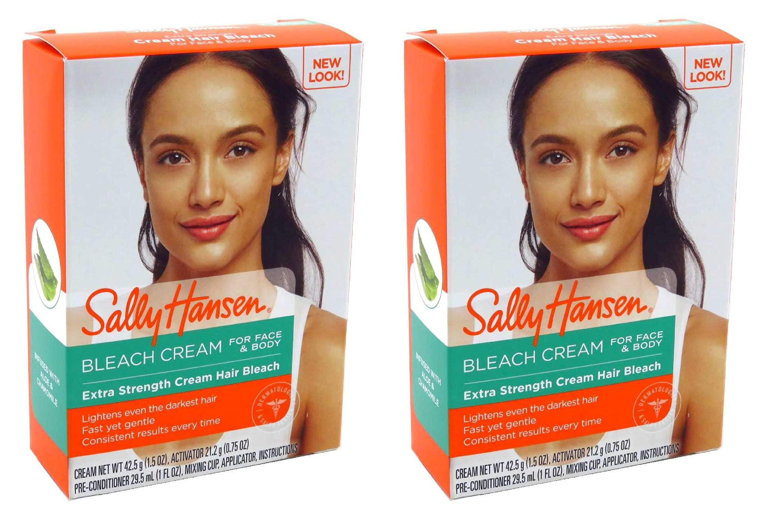 Sally Hansen Creme Bleach Xtra Strength Face & Body (2 Pack)