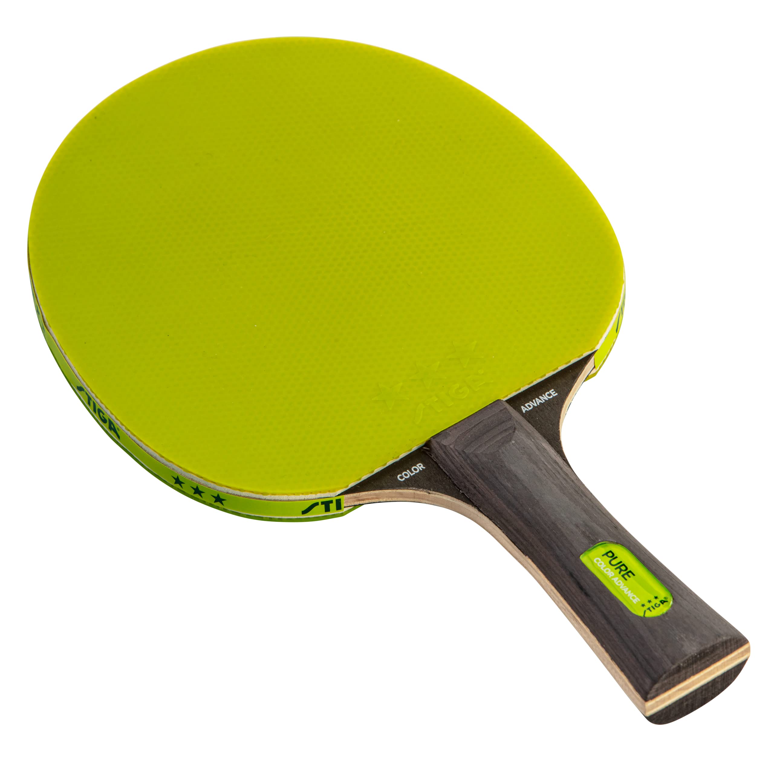 STIGA Pure Color Advance Table Tennis Racket, Green