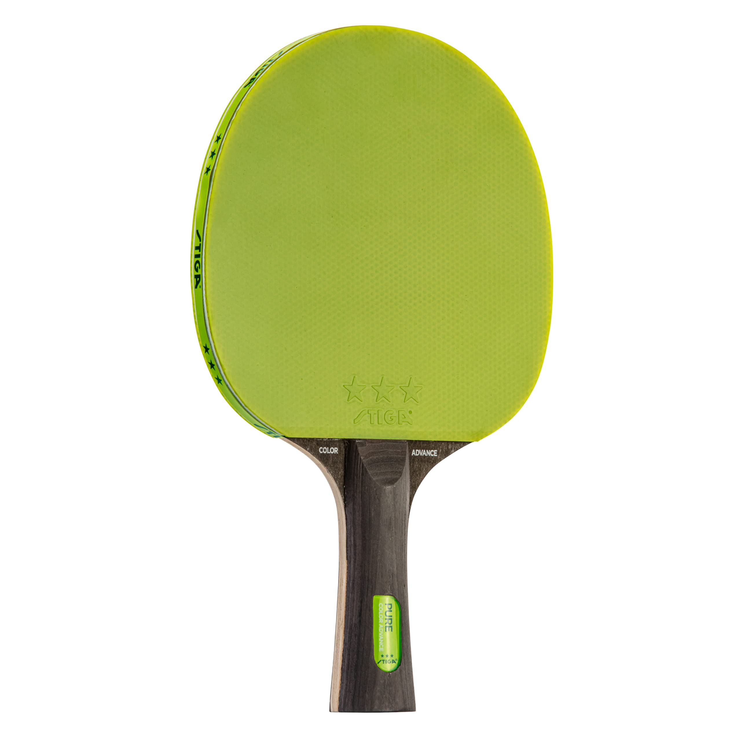 STIGA Pure Color Advance Table Tennis Racket, Green