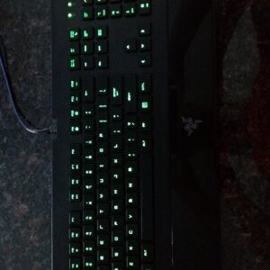 Razer RZ03-00800100-R3U1 DeathStalker Expert - Backlit Ergonomic Fully Programmable Membrane Black Gaming Keyboard - 10 Key Rollover