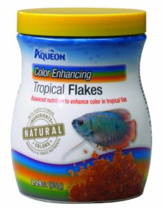 aqueon tropical color flakes