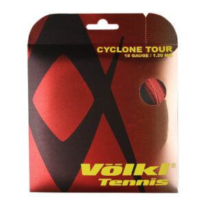 volkl cyclone tour | tennis racquet string | spin & control | ten-sided co-polymer