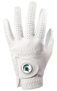 linkswalker michigan state spartans-golf glove - ml