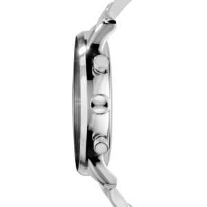 Emporio Armani Men's Two-Hand Silver Stainless Steel Bracelet Watch (Model: AR1648)