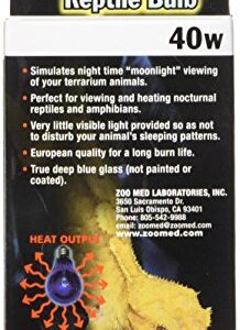 Zoo Med Moonlite Bulb for Reptiles, 40 Watt