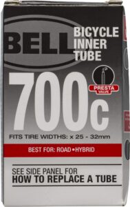 bell standard tube 700c x 25/32 presta