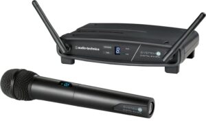 audio-technica system 10 atw-1102 wireless handheld microphone system