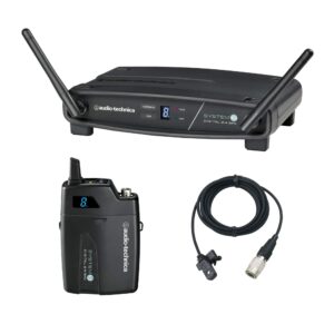 audio-technica system 10 atw-1101/l wireless lavalier system