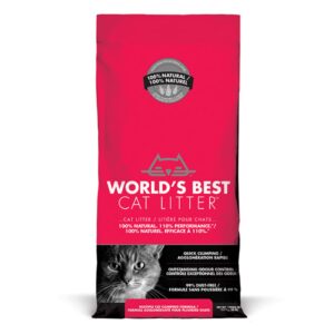 world's best cat litter, clumping, biodegradable extra strength 12.7kg