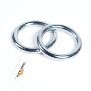 tiger claw iron ring large - a pair