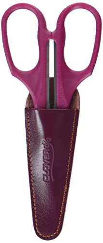 Clover 4940 Bordeaux Ultimate Scissors 130, Red