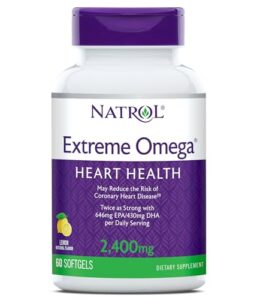 natrol extreme omega - 1200 mg - 60 softgels