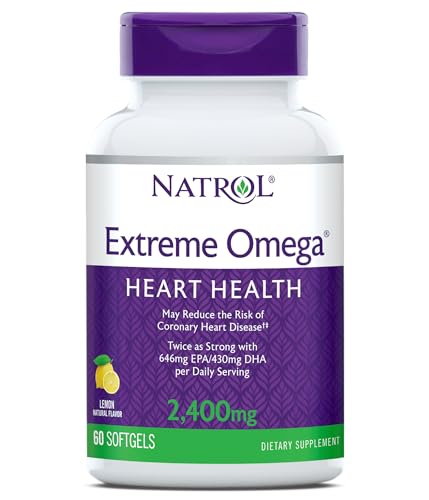 Natrol Extreme Omega - 1200 mg - 60 Softgels