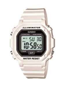 casio unisex classic illuminator resin band watch with digital display | alarm chronograph