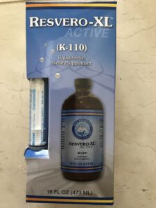 apex energetics k-110 resvero active (16 fl. oz.)