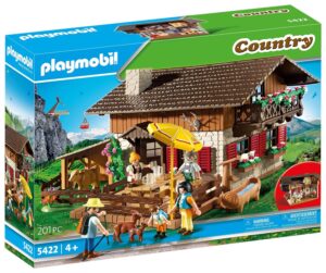 playmobil 5422 alpine lodge playset